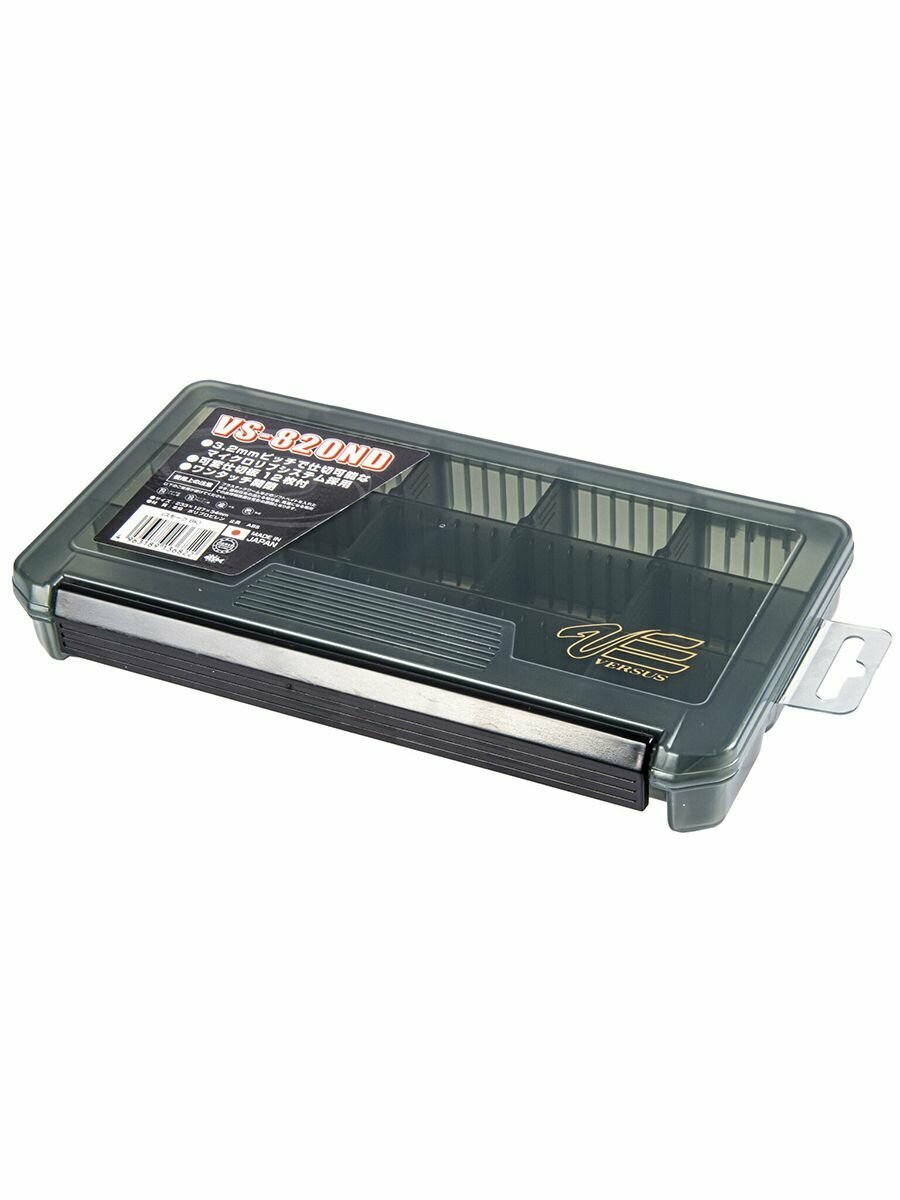 Коробка рыболовная Meiho Versus VS-820ND Black 233x127x34