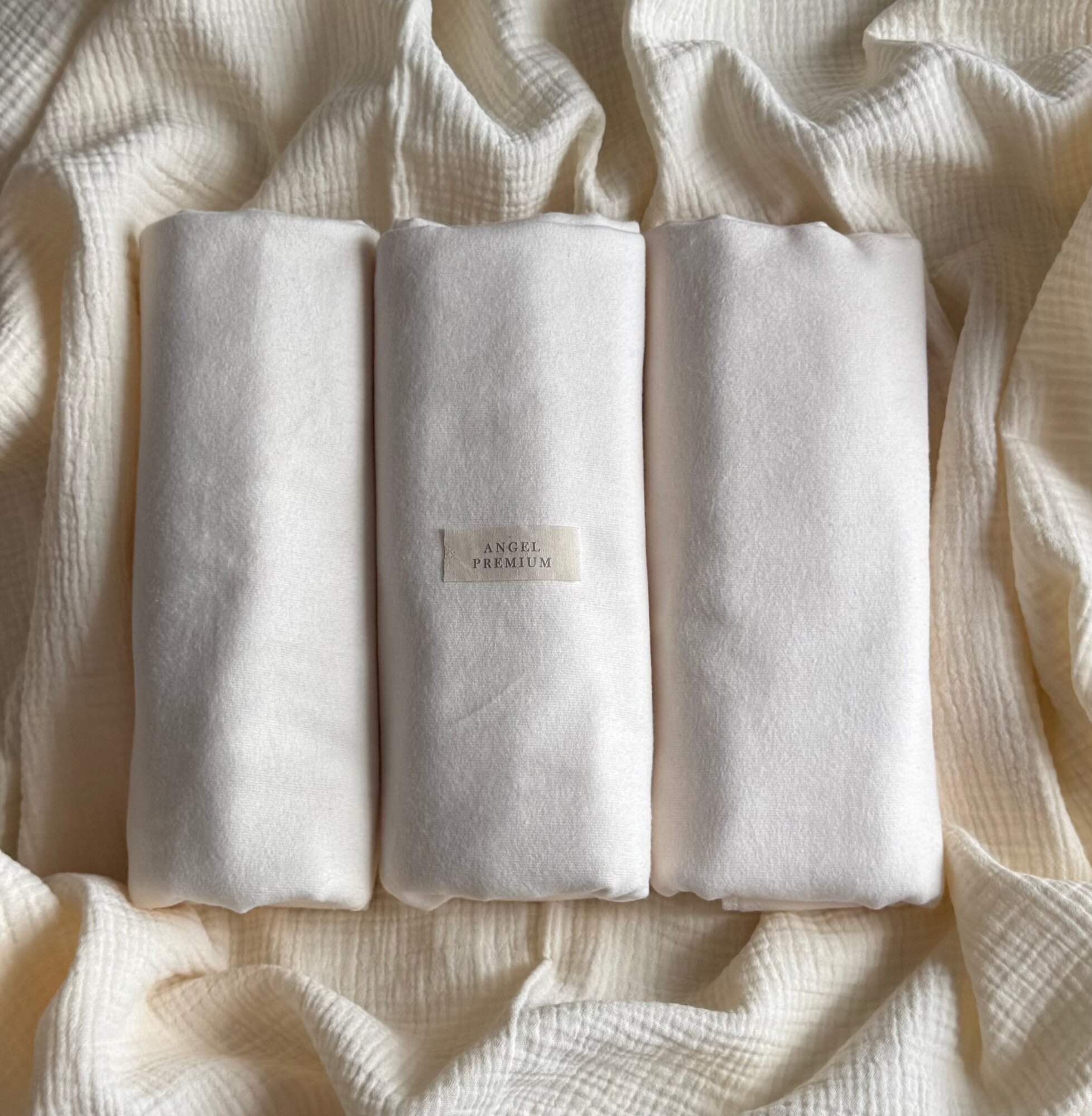 Набор больших фланелевых пеленок ANGEl PREMIUM