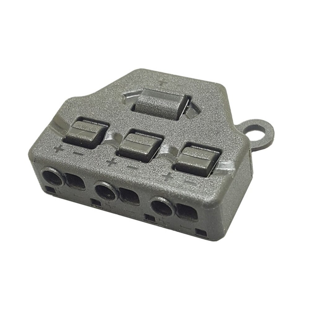 Светодиодные Двухполюсные Параллельные разъемы Клеммы Аксессуар для легкой установки и высокой эффективности светодиодного освещения