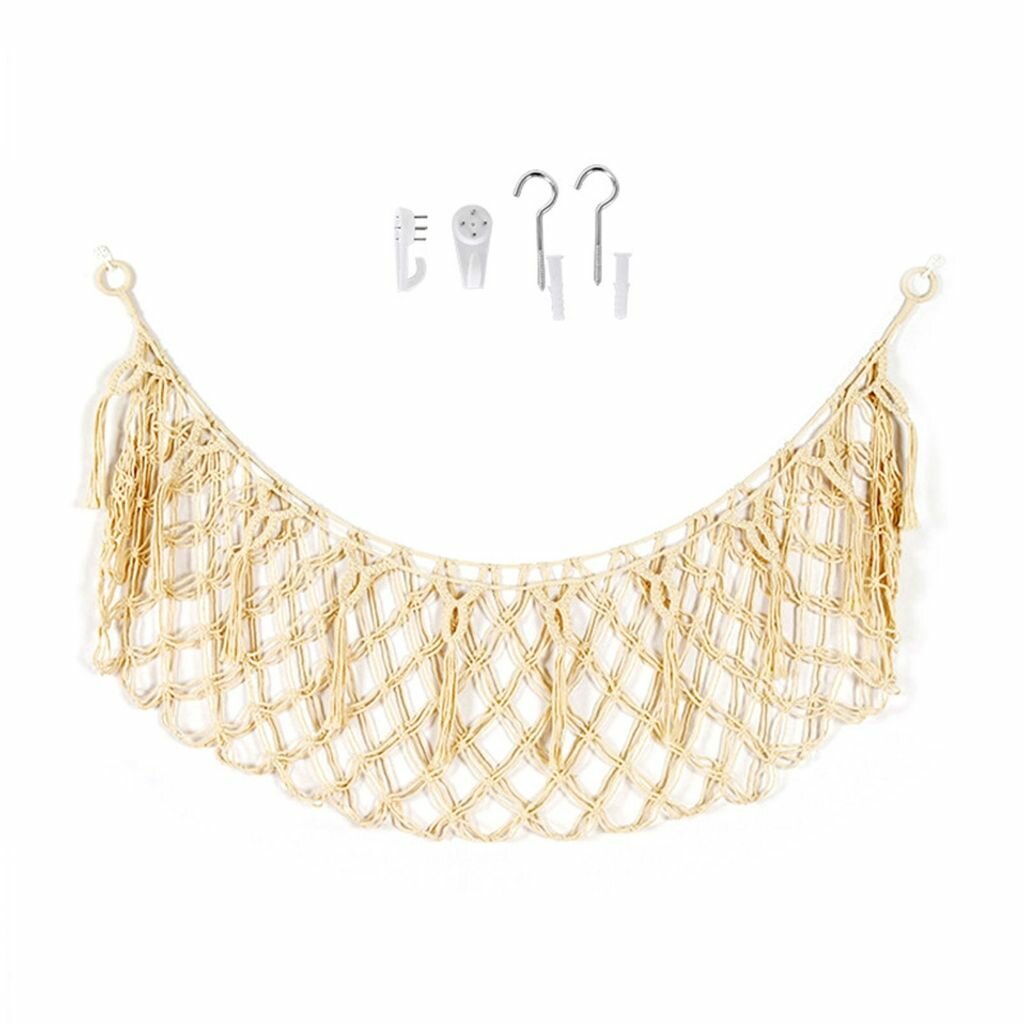 Стильная подвесная сетка для хранения игрушек в детской или игровой комнате, ми бай се