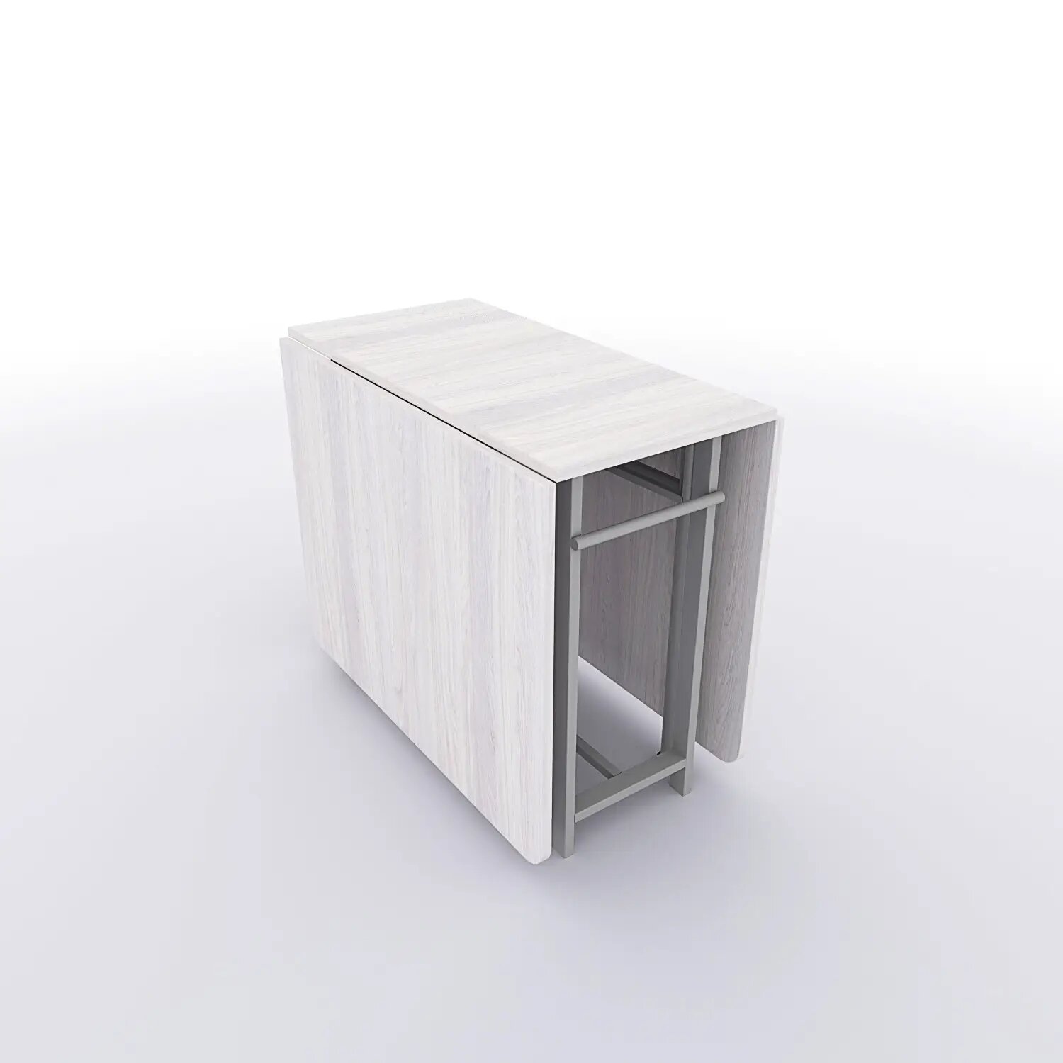 Стол книжка трансформер от производителя "Standart 2" - 1850х900х750 цвет столешницы Анкор подстолье Светлое