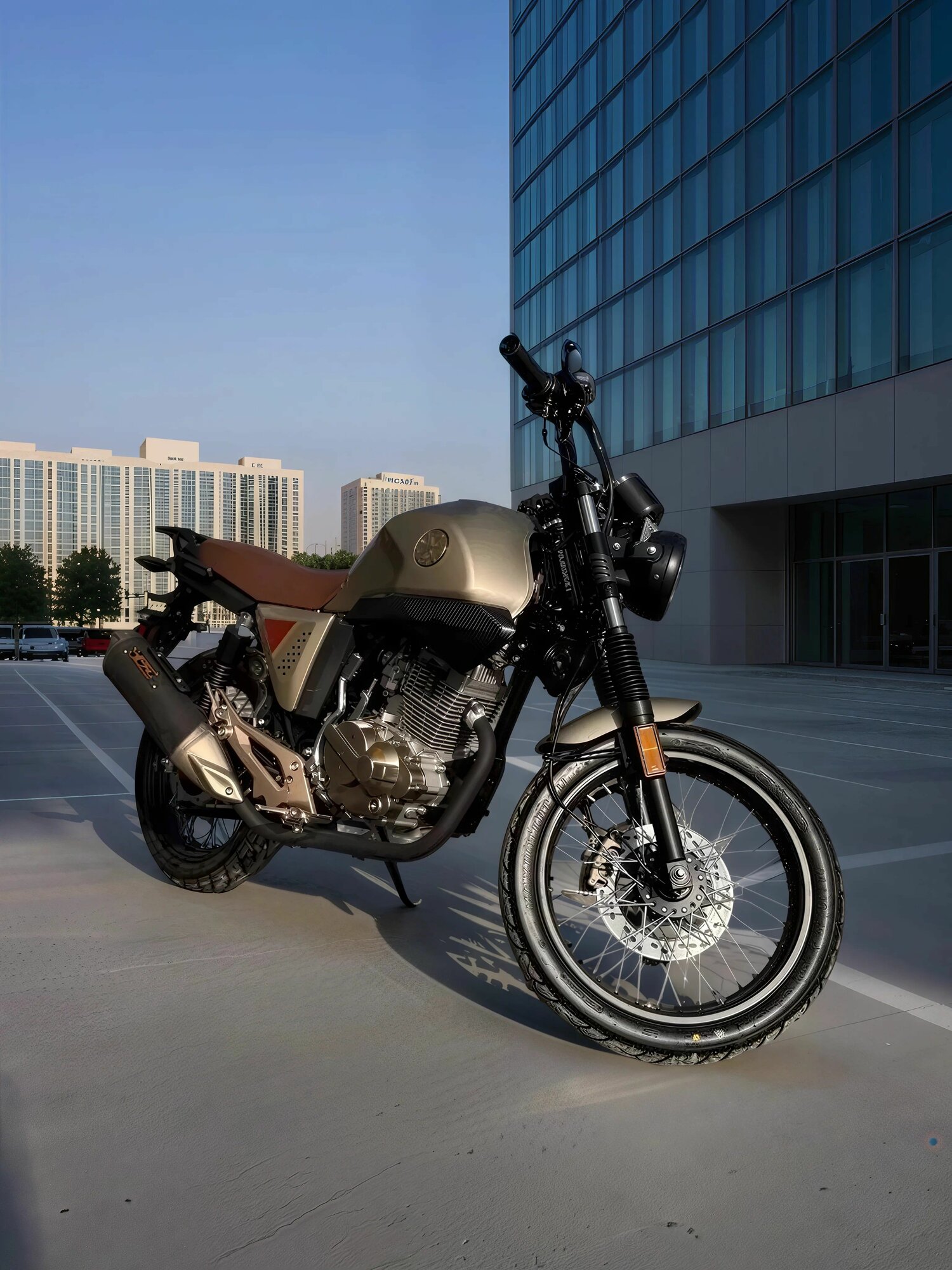 Мотоцикл GEAR 125 GREY с ПТС (кат. А1)