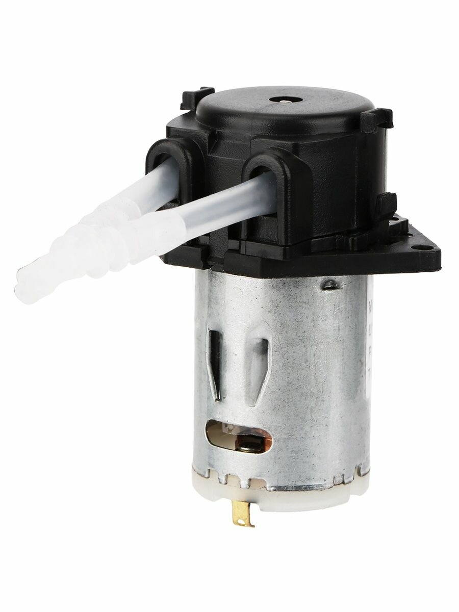 Перистальтический дозирующий насос 24 В для аквариумного лабораторного использования, черный, трубчатая головка 3*5, точный химический анализ, подходит для самостоятельного изготовления