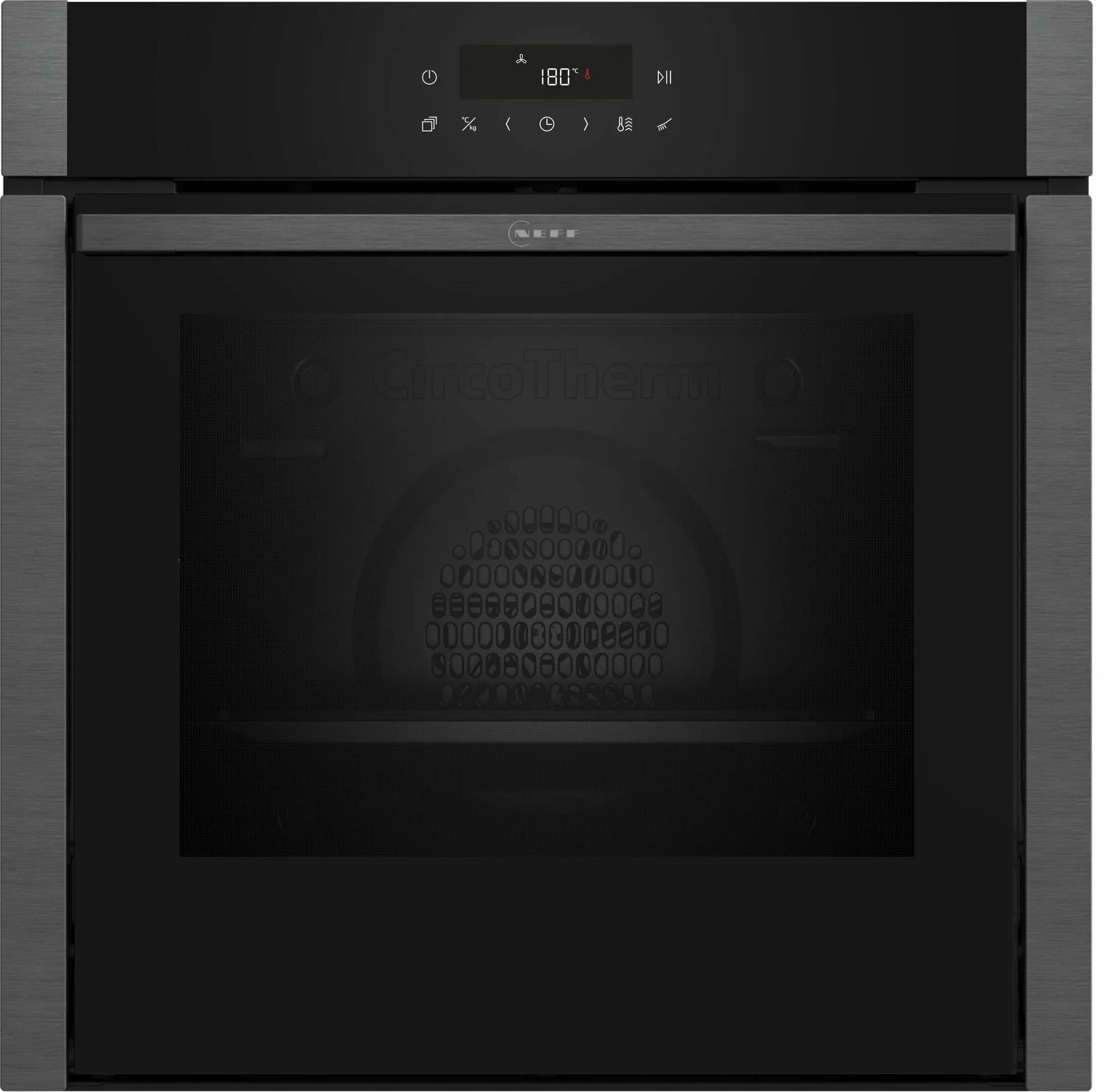 Духовой шкаф электрический Neff B5ACJ7AG3, черный/графит