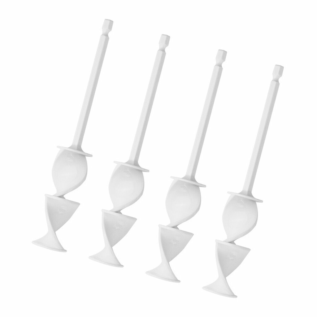 1 комплект из 4 штук, краска из эпоксидной смолы, порошковая шпаклевка, стержень для смешивания цементного покрытия-белый