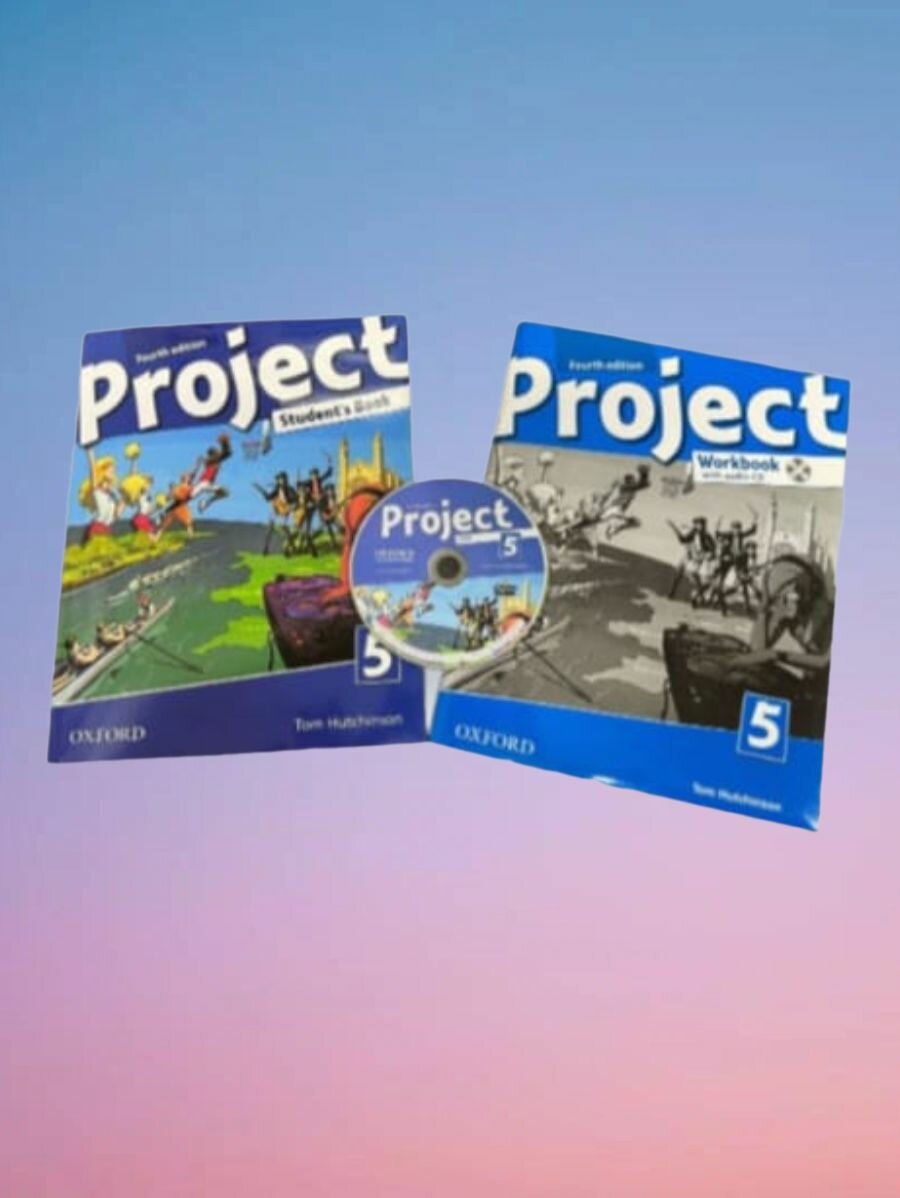 Project 5 Fоurth еditiоn (Полный комплект: Studеnt's Вооk + Wоrkbооk + DVD + CD)