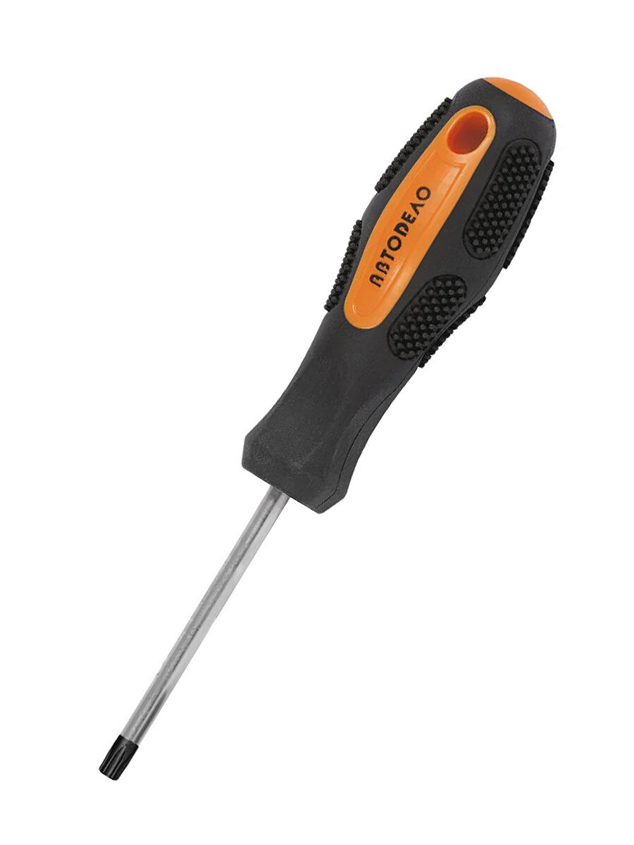 Отвертка TORX АвтоDело T10x 75мм на держателе 30810