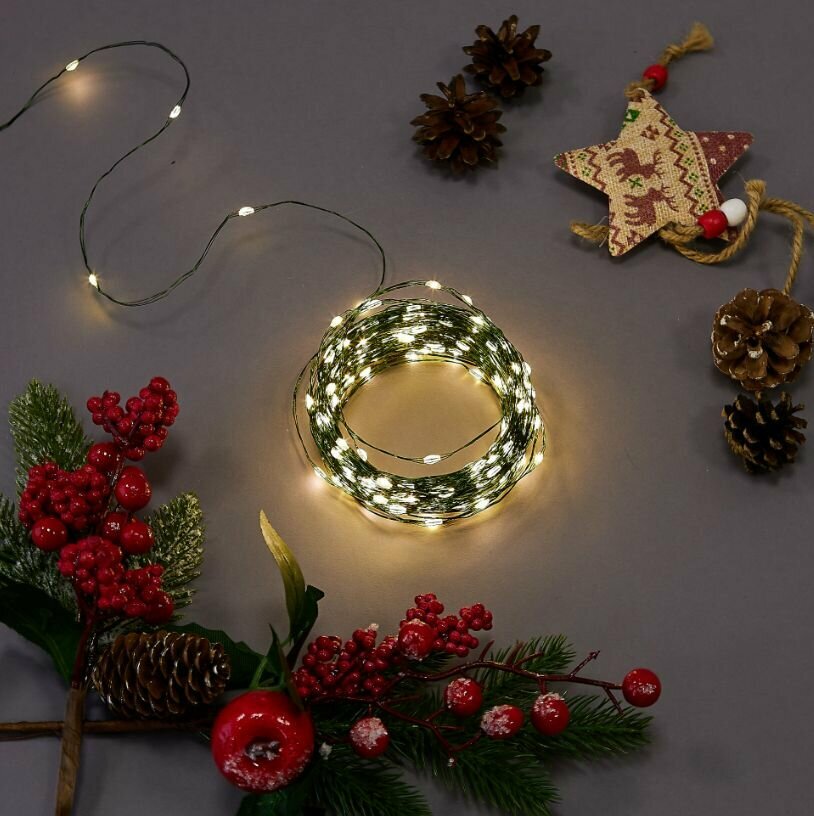 Гирлянды Uniel ULD-S3000-300/DGA WHITE IP20 DEW, цена за 1 шт