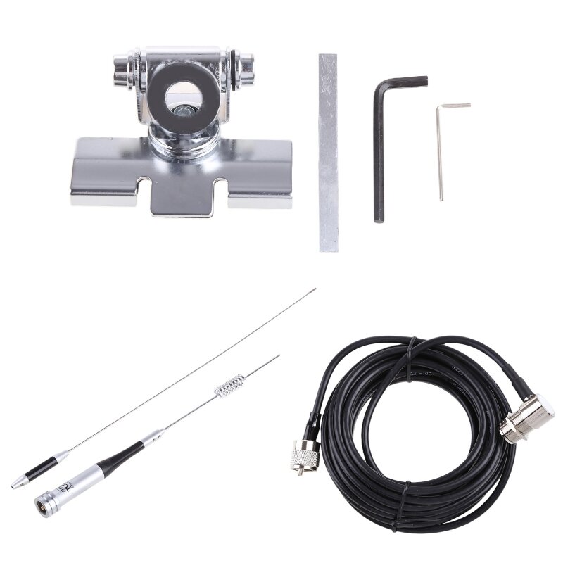 Антенна Diamante SG-M507 Двухдиапазонная Антенна Мобильного Радио UHF / VHF 144/430 МГц Двухдиапазонная Антенна Аудио Аксессуары