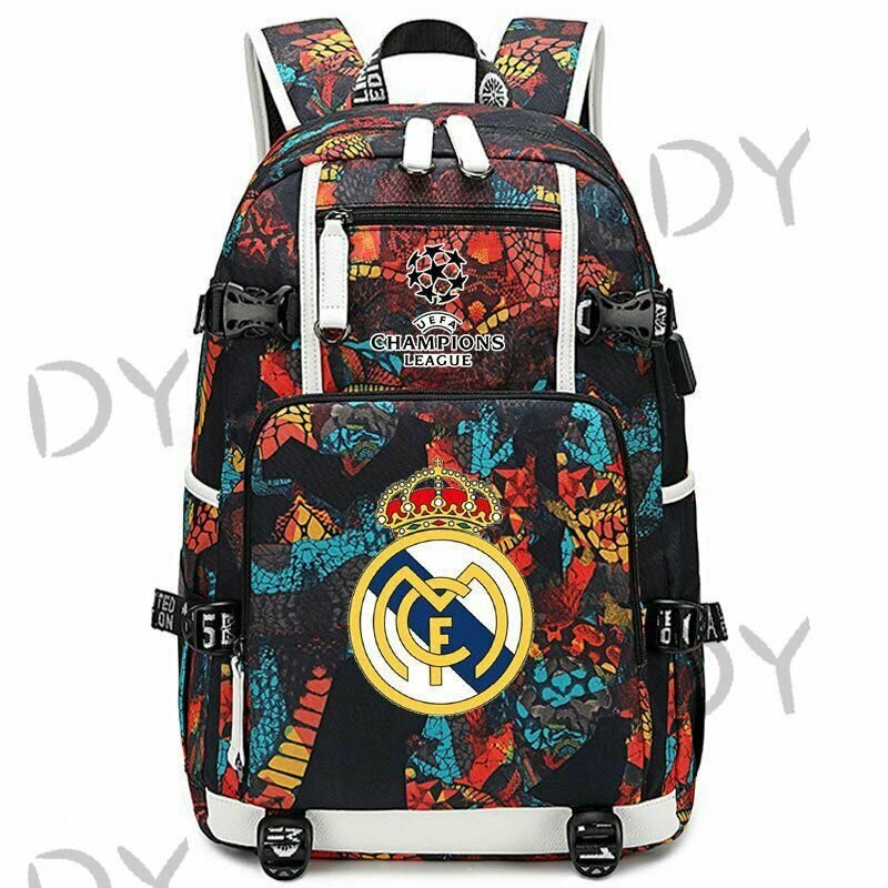 Школьный рюкзак La Liga Real Madrid CF с зарядкой USB для ноутбука