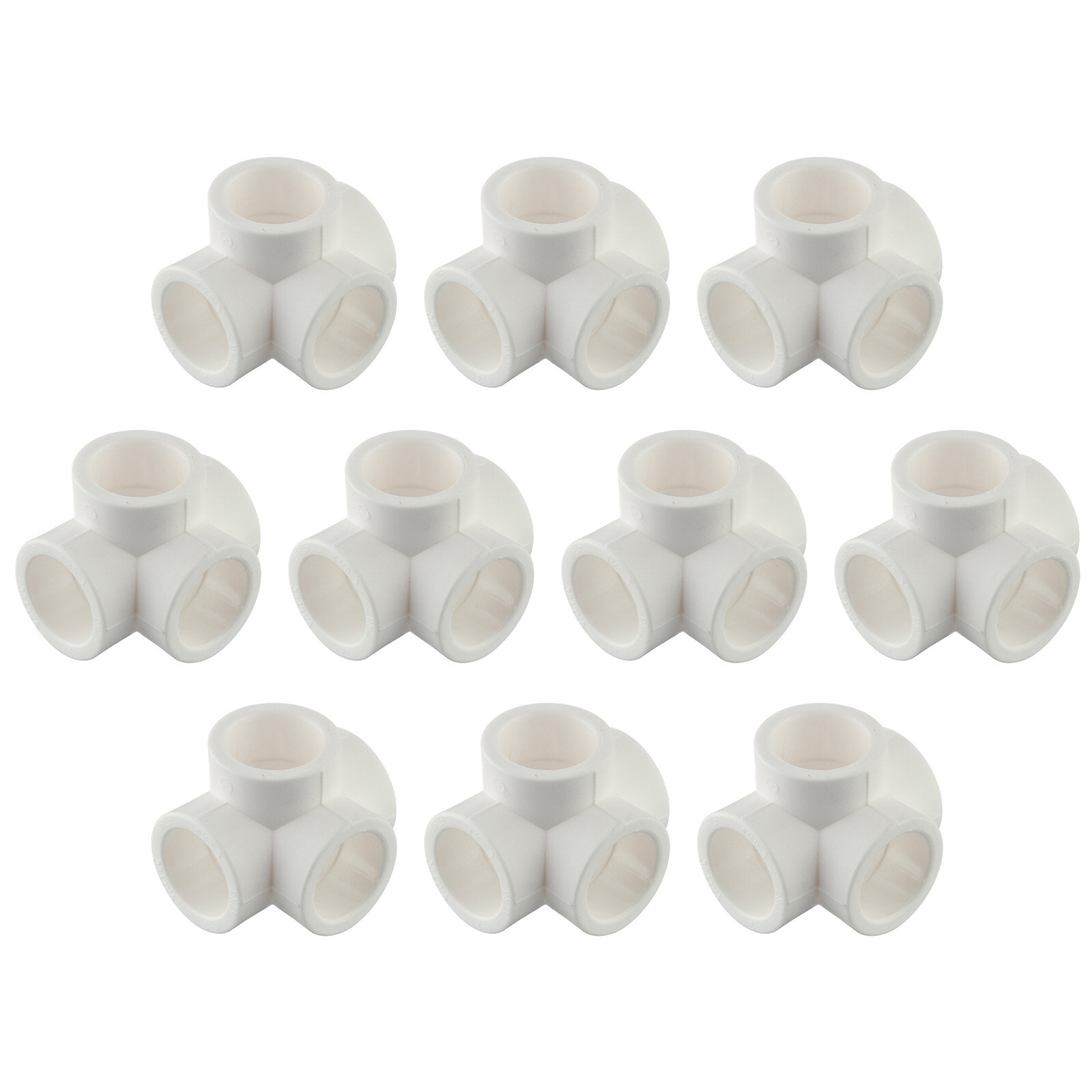 Крестовина полипропиленовая двухплоскостная 32 мм (10 шт.)