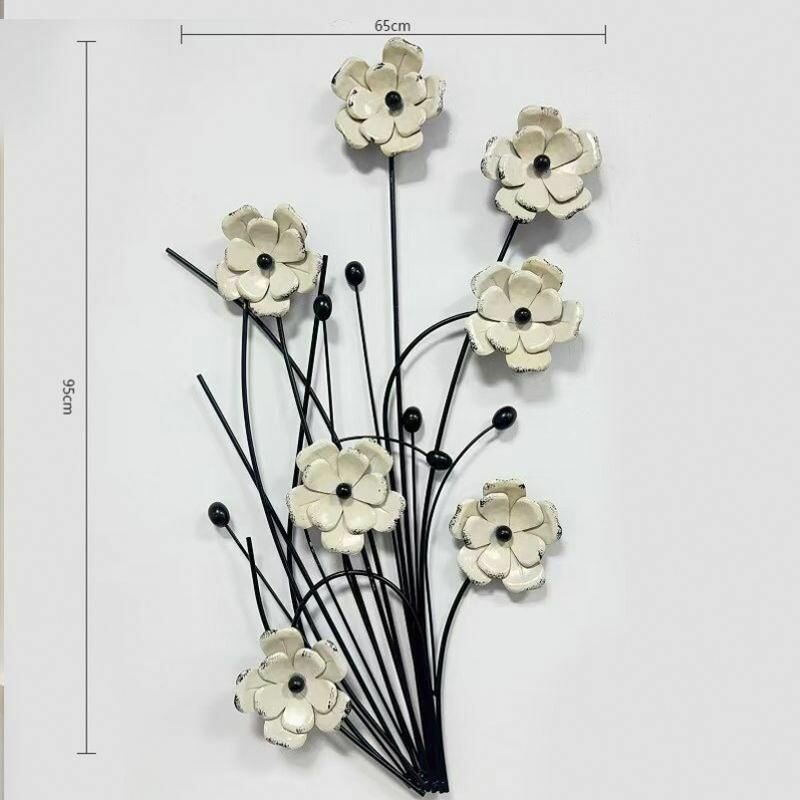 Панно на стену декоративное, декор для комнаты, панно металлическое на стену Арт-Деко95х65см