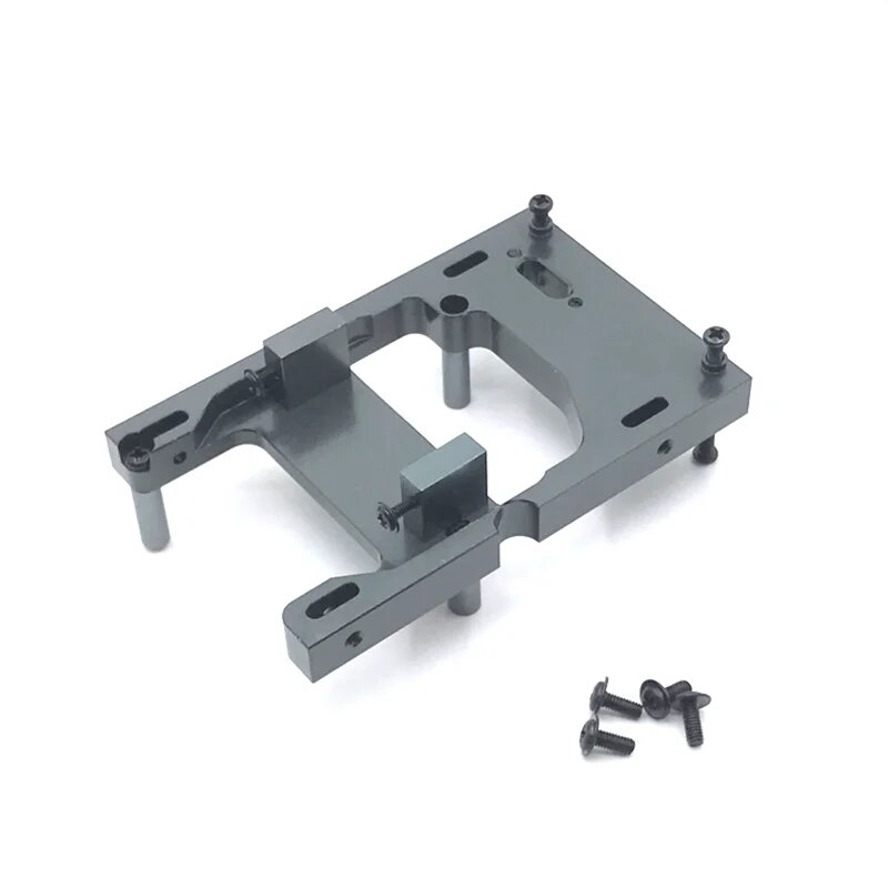 Металлический крепление сервопривода для WPL C14 C24 B14 B24 MN D90 D91 D96 99S Серый, Темно-серый