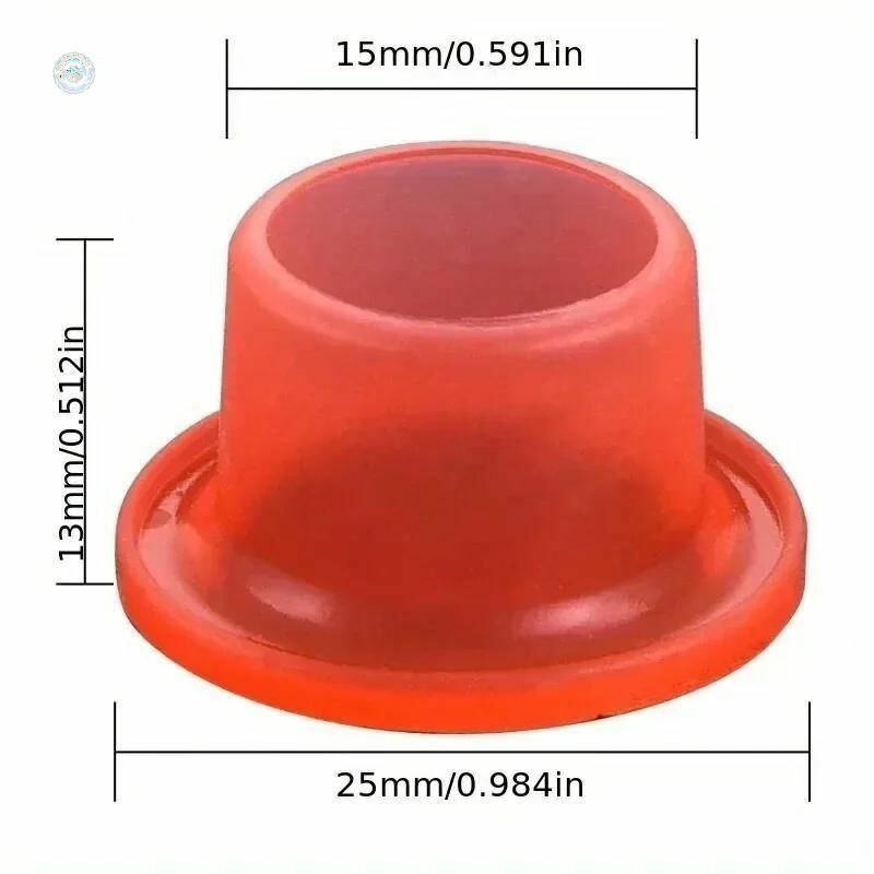 Уплотнительные силиконовые шайбы для смесителя, набор 30/50/100 шт, прокладки 25х15 мм, герметичное соединение крана и трубы, универсальные прокладки для кухни и ванной