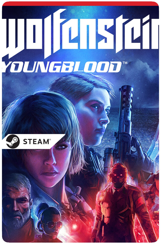 Игра Wolfenstein Youngblood для PC(ПК), полностью на русском языке, Steam, цифровой ключ