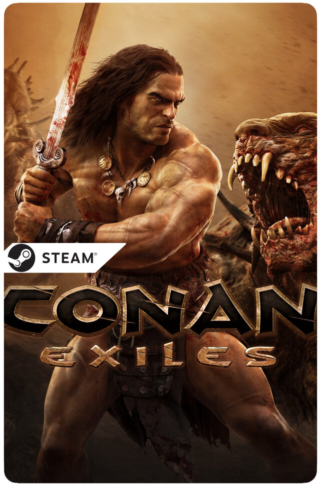 Игра Conan Exiles для PC(ПК), Steam, русские субтитры, цифровой ключ