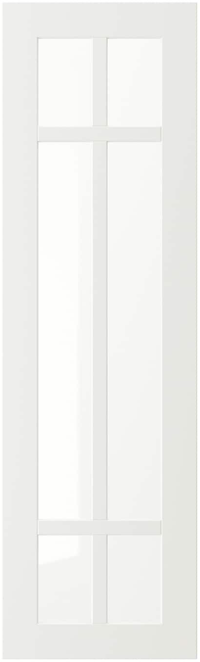 Стеклянная дверь, белый, 30x100 см IKEA STENSUND стенсунд