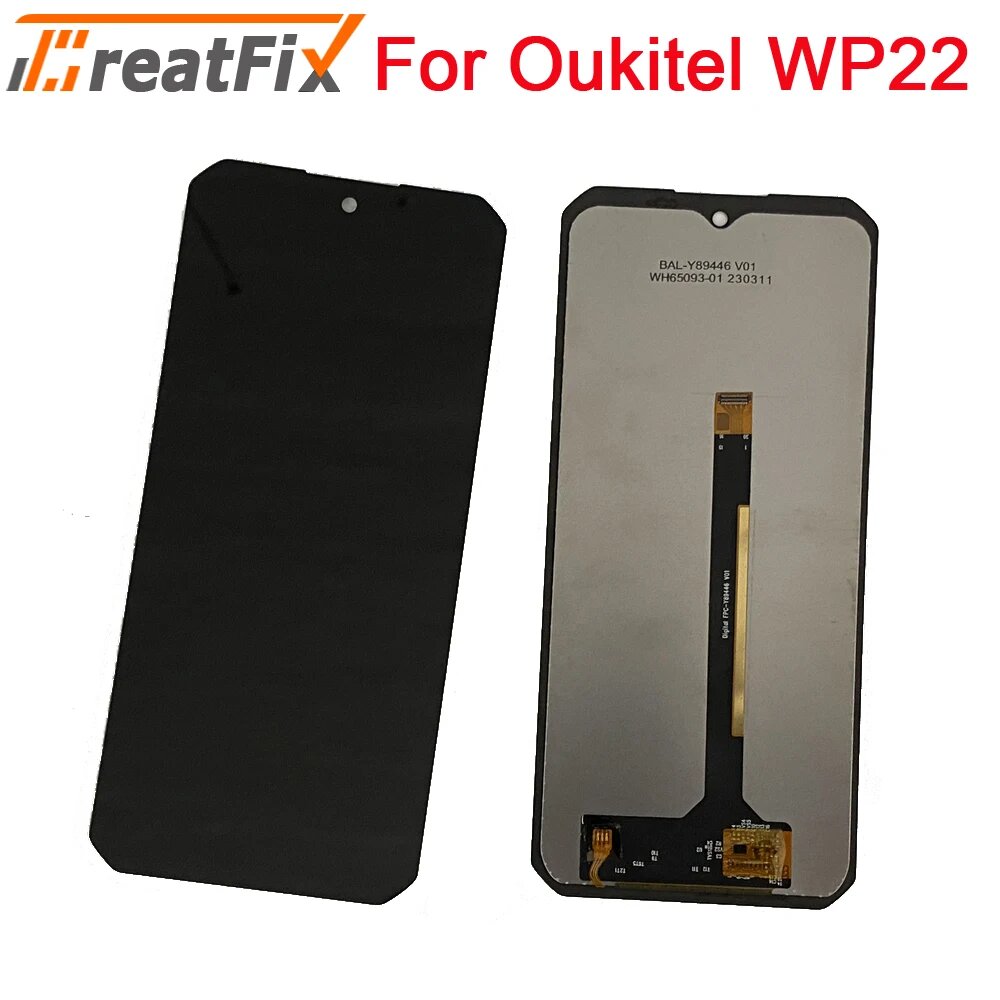 Новый ЖК-дисплей OUKITEL WP22 с сенсорным экраном 6,58 дюйма, ЖК-дисплей с сенсорным дигитайзером для OUKITEL WP 22 wp22, ЖК-датчик