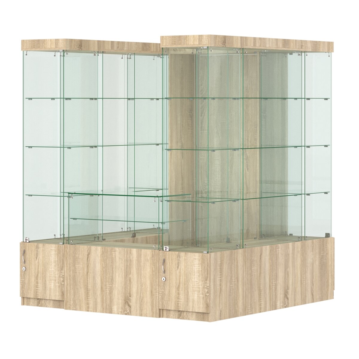 Павильон истра островной №9а (3, 24 кв. м), Дуб сонома. Производство товара - компания ТОБ.