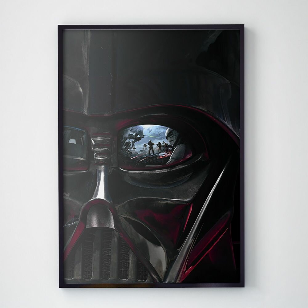Плакат, постер Star Wars: Darth Vader, Звёздные войны: Дарт Вейдер на бумаге, размер 21х30см