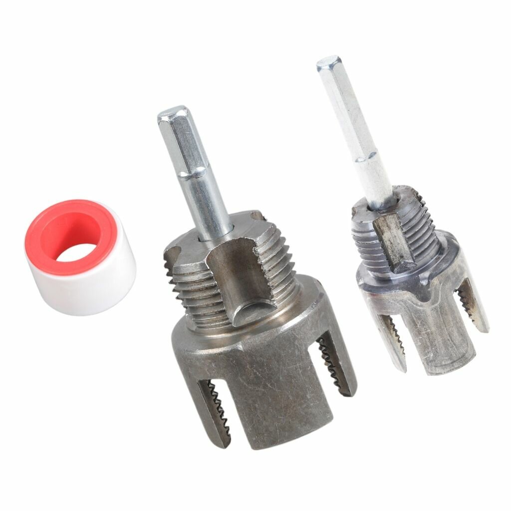 Набор для нарезки резьбы на ПВХ трубах, - 1 Комплект