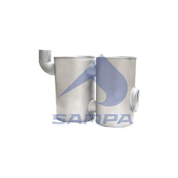 Средний / конечный глушитель ОГ, SAMPA 061.369 (1 шт.)