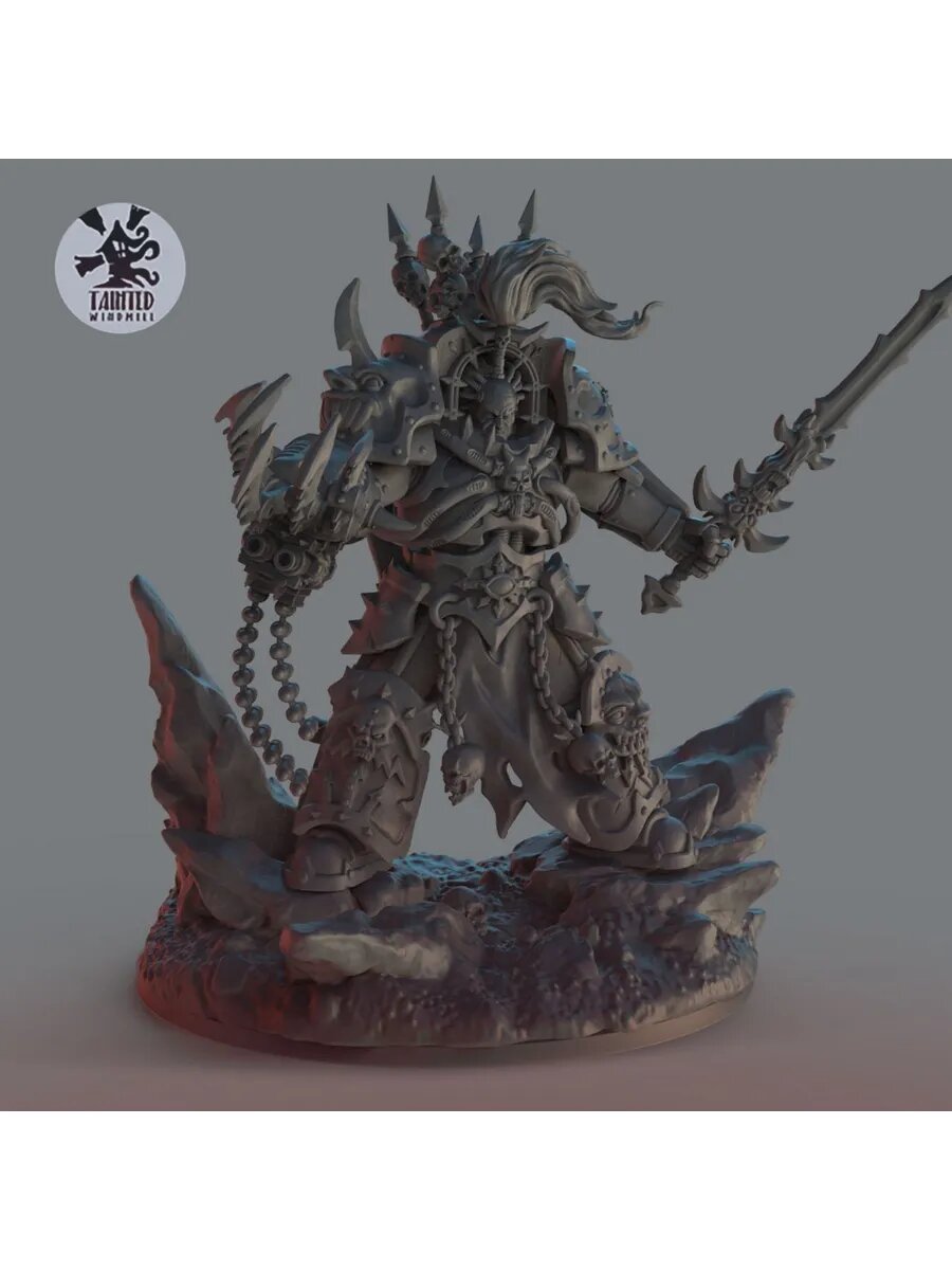 Миниатюра Warhammer 40000 Abaddon the Despoiler
