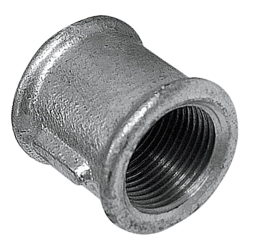 Фитинг муфта цинк 1/2 ЛОТ 5 шт