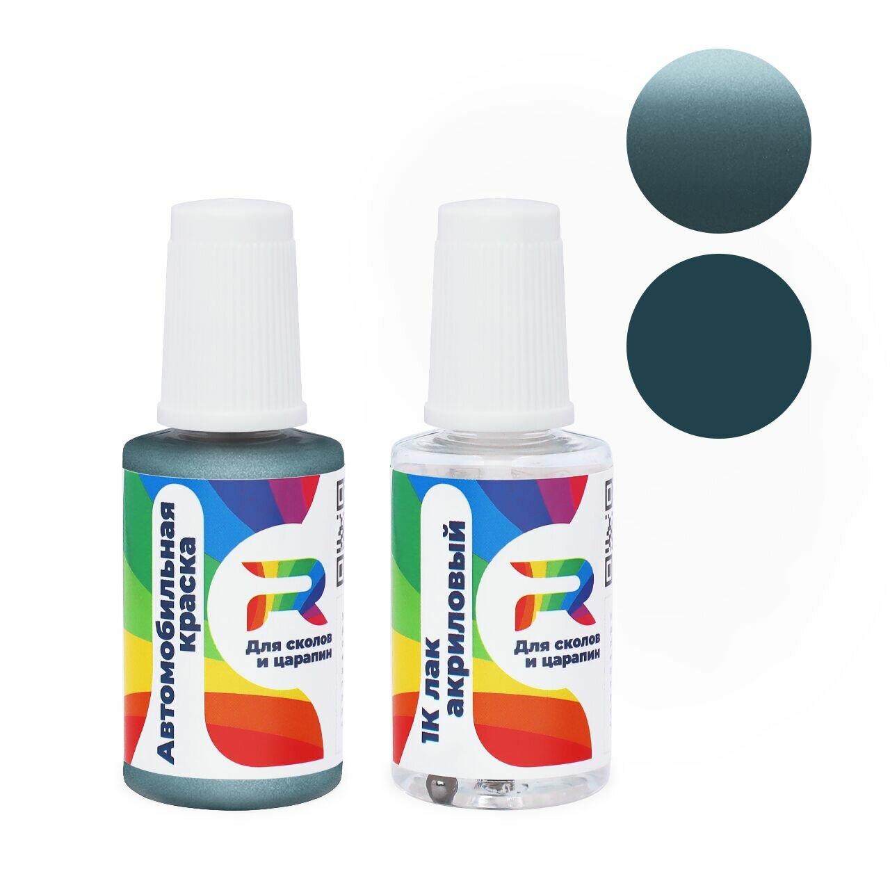 Подкраска для сколов и царапин авто Mitsubishi CMA10086, GZ, A86 - Greenish Silver (Базовая краска, Двухслойный металлик, Зелено-серый)