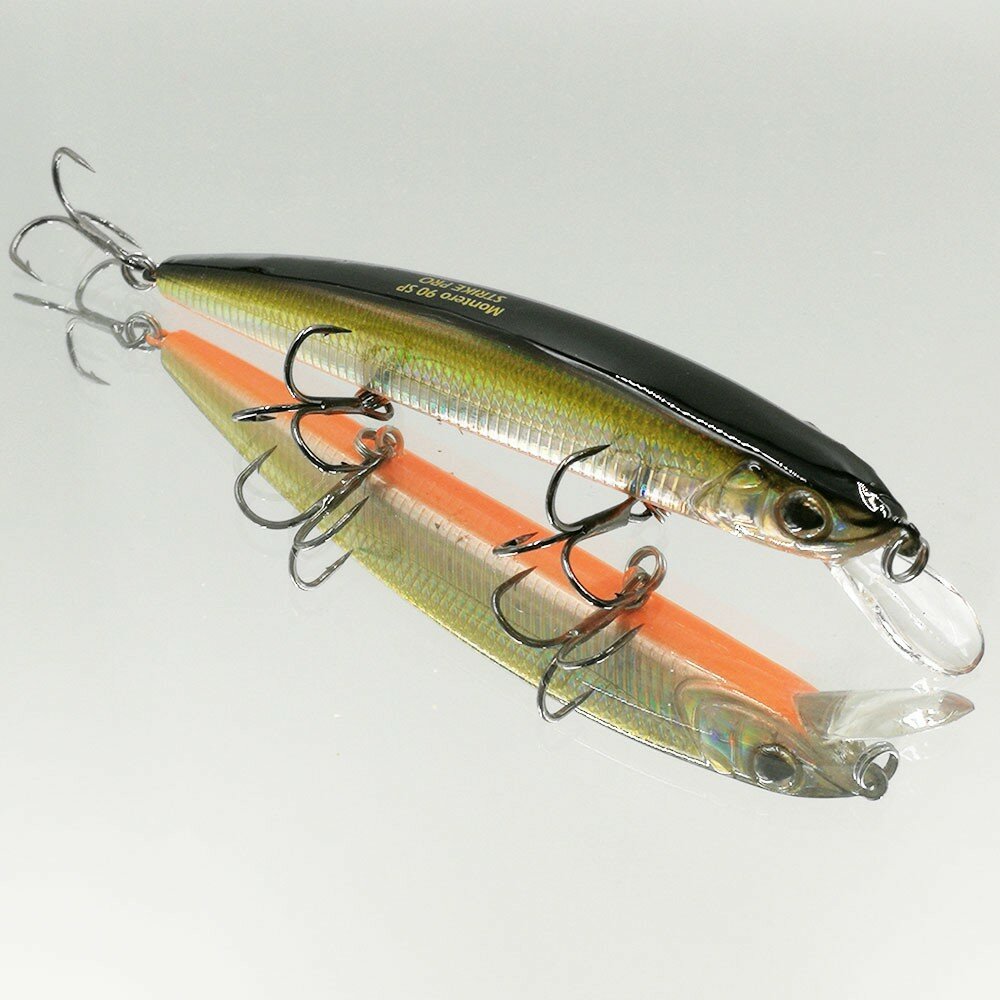 Воблер Strike Pro Montero 90SP нейтральный 9см 8,6гр Загл. 0,8-1,2m 612T