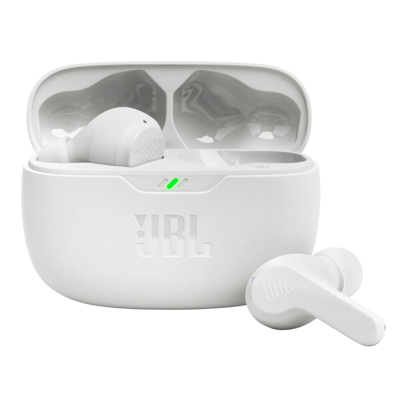 JBL Гарнитура JBL Wave Beam 2 JBLWBEAM2WHT, беспроводная, белый (Bluetooth) (ret)