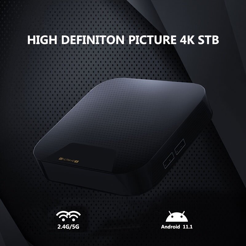 Android 11/13 Smart TV Box с процессором Amlogic S905 и поддержкой 4K - это отличный выбор для любителей мультимедиа, стриминга и игр. С возможностью подключения через WiFi и Bluetooth
