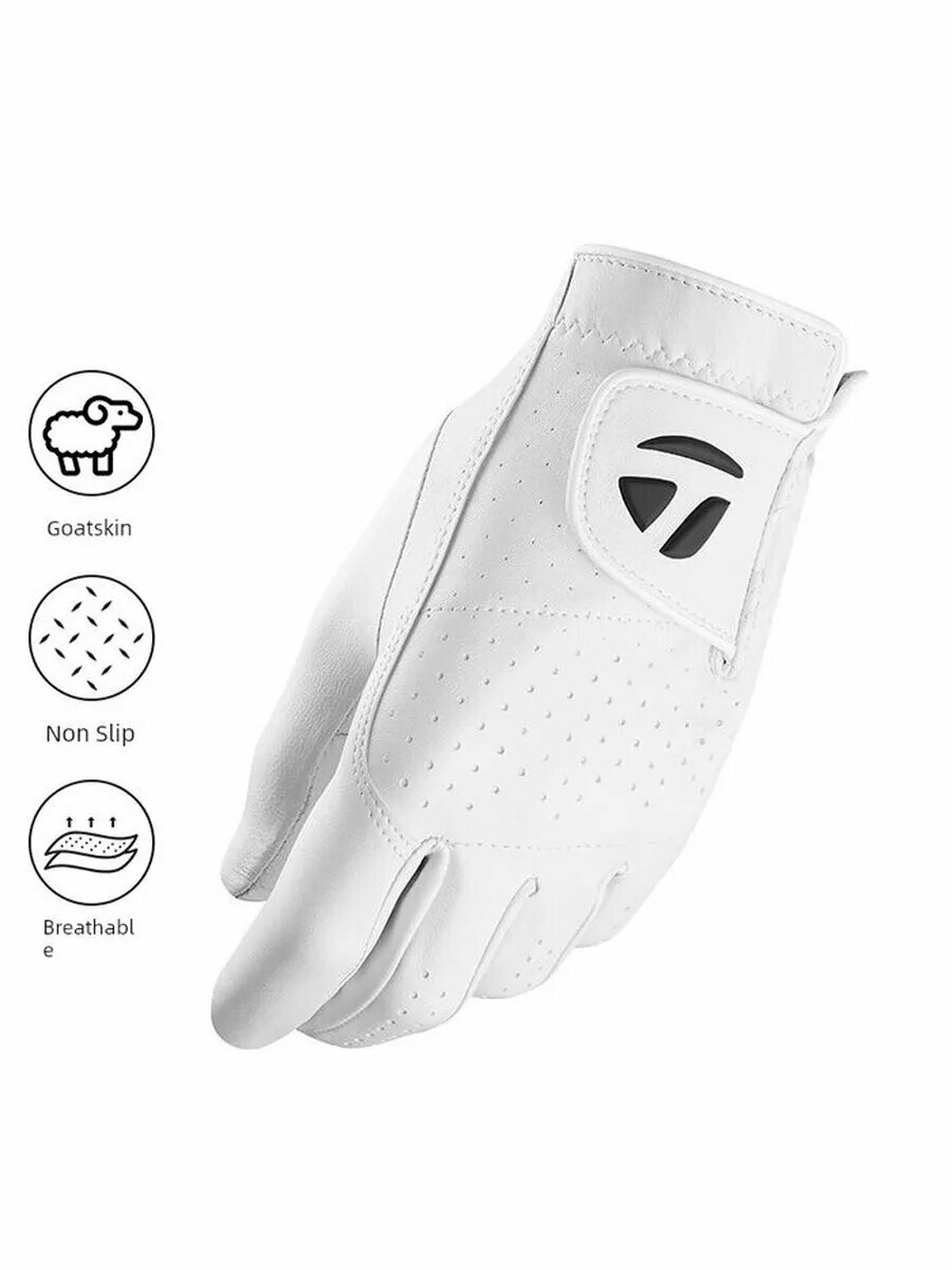 Перчатка для гольфа TaylorMade L(22), левая, нескользящая