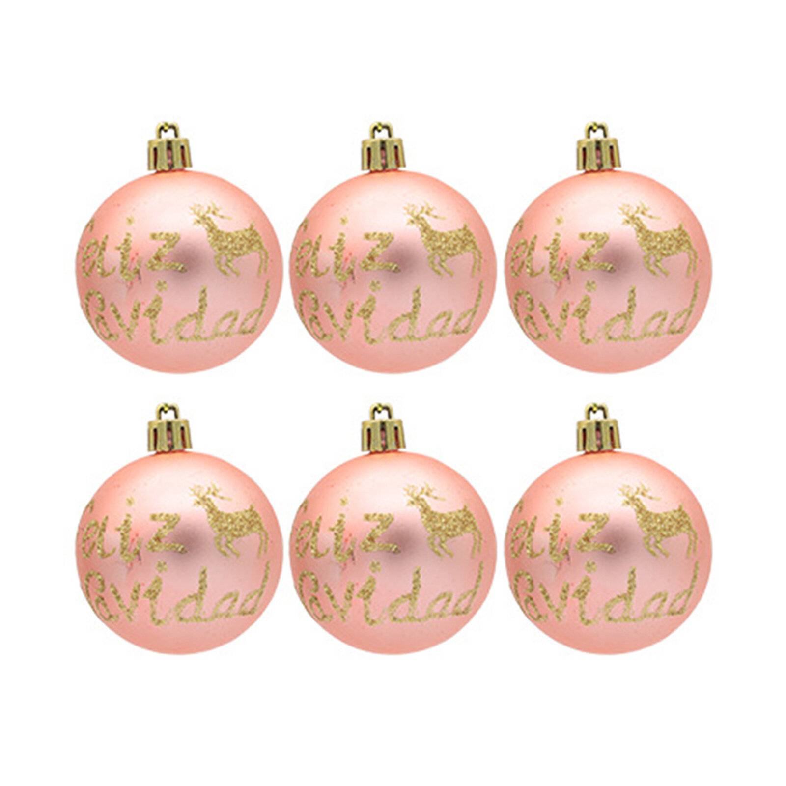 6pcs Рождественские блеск буквы