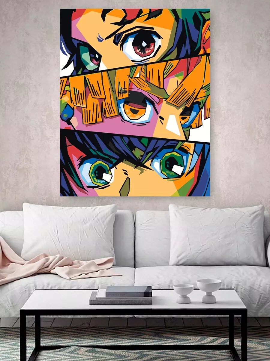 Картина по номерам Рассекающий-Драконов