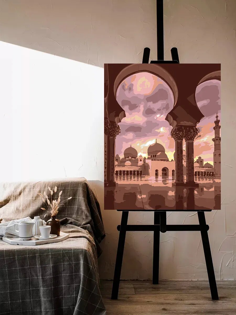 Картина по номерам Мечеть Шейха Заида в Абу-Даби Религия