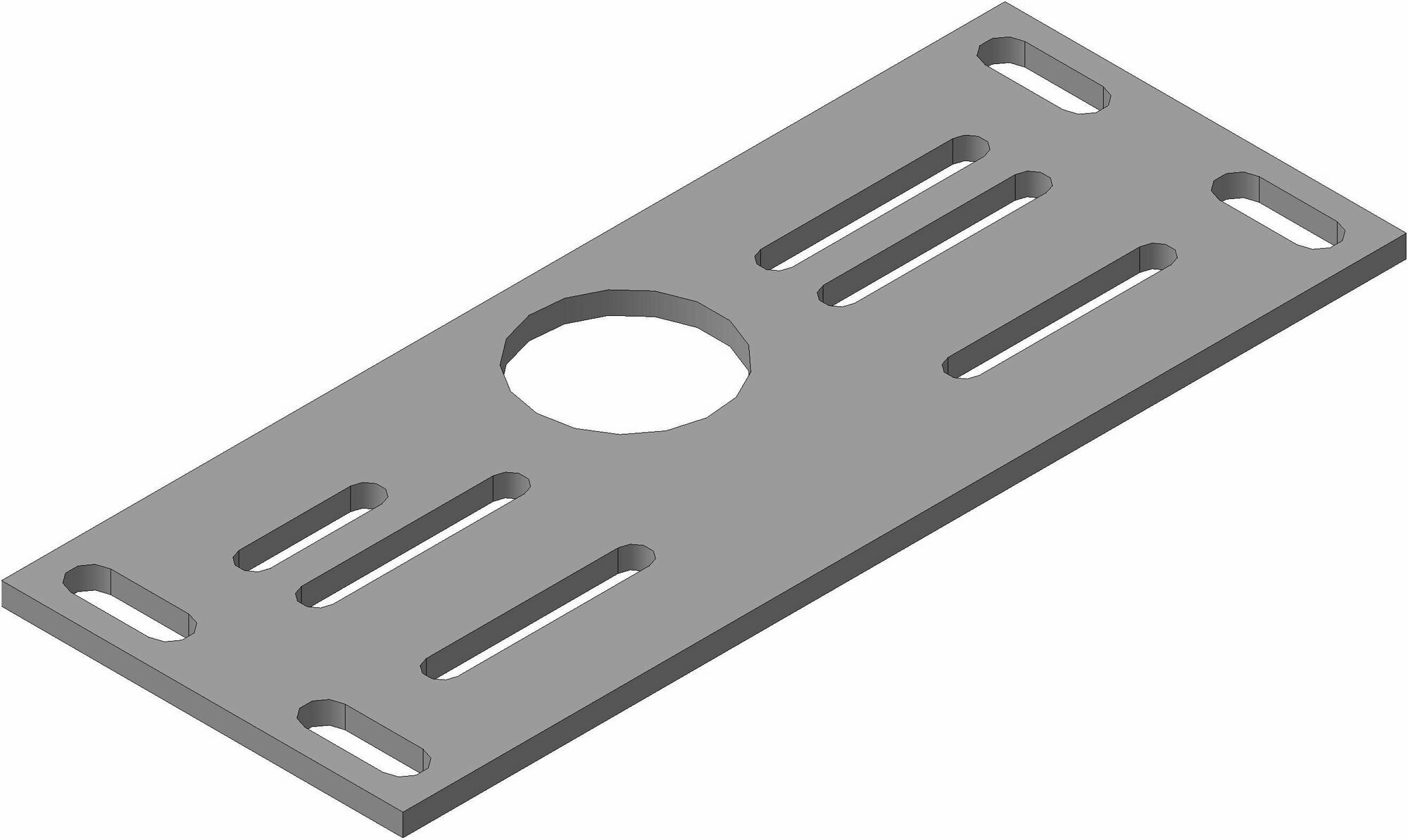 Пластина площадки для привода, DHS1101 - DoorHan