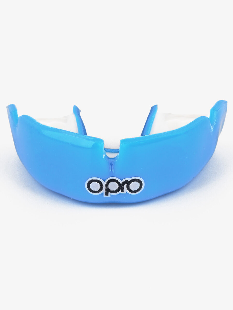 Профессиональная боксерская капа Opro Instant Custom-Fit Sky Blue