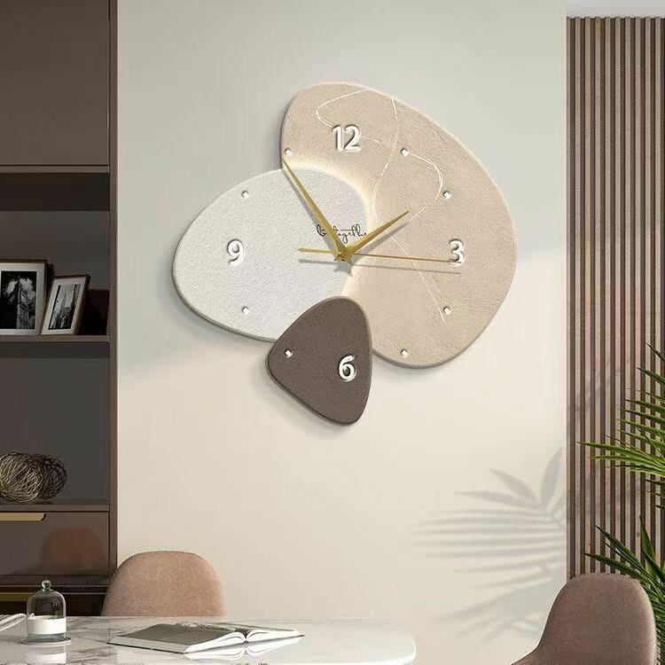 Часы настенные фарфоровые 40 см современные минимализм бесшумные кварцевые для гостиной спальни