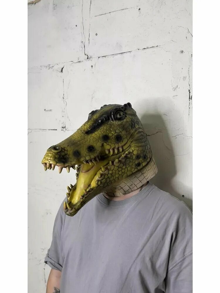 KNOW EASY-Маска карнавальная Крокодил