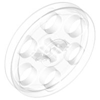 Technic Wedge Belt Wheel (Pulley), 4185 Trans-Clear U