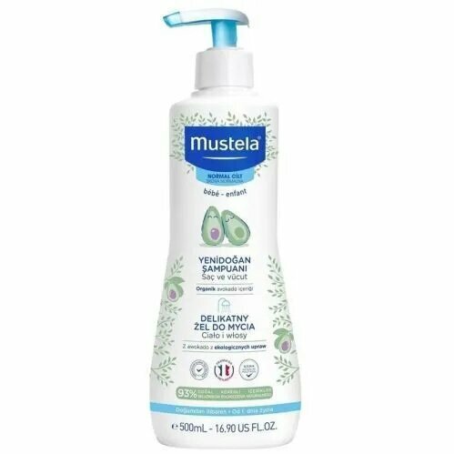 Mustela Средство для душа, гель, 500 мл