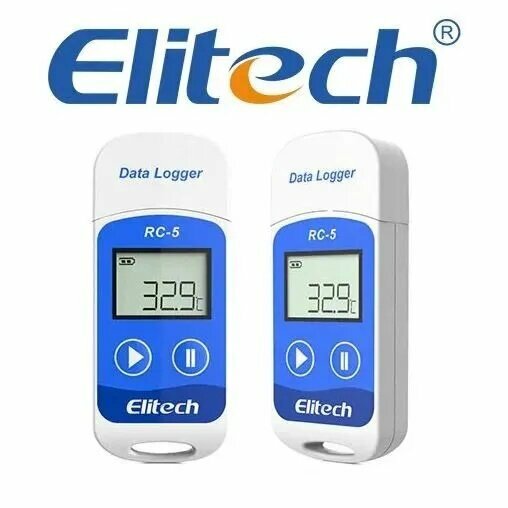 Elitech RC-5 USB Температурный Даталоггер Точный и Надежный Регистратор Данных для Холодильных Систем и Транспорта