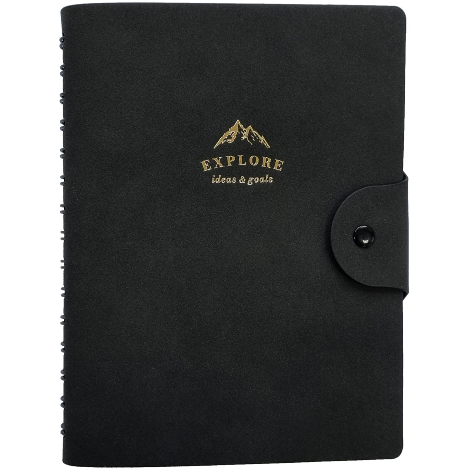 Ежедневник датированный Infolio Explore 2026, 140x200 мм, 320 страниц, мягкий переплет, полускрытая спираль