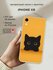 Чехол на Apple iPhone XR / Айфон XR с принтом "Контрастный котик"