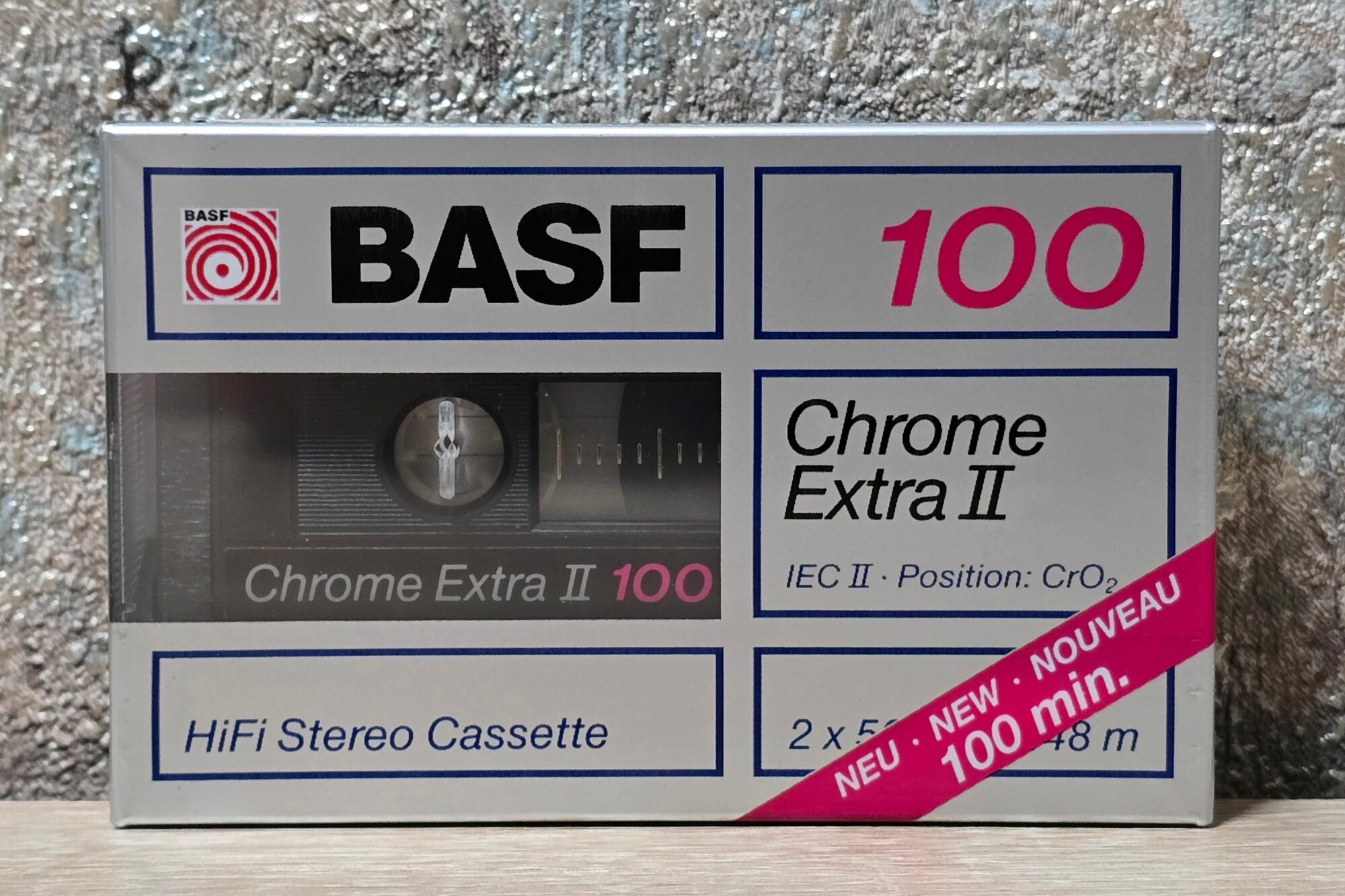 Аудиокассета BASF Chrome extra II