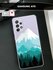 Чехол на Samsung Galaxy A73 / Самсунг Галакси А73 с принтом "Синяя снежная гора"...