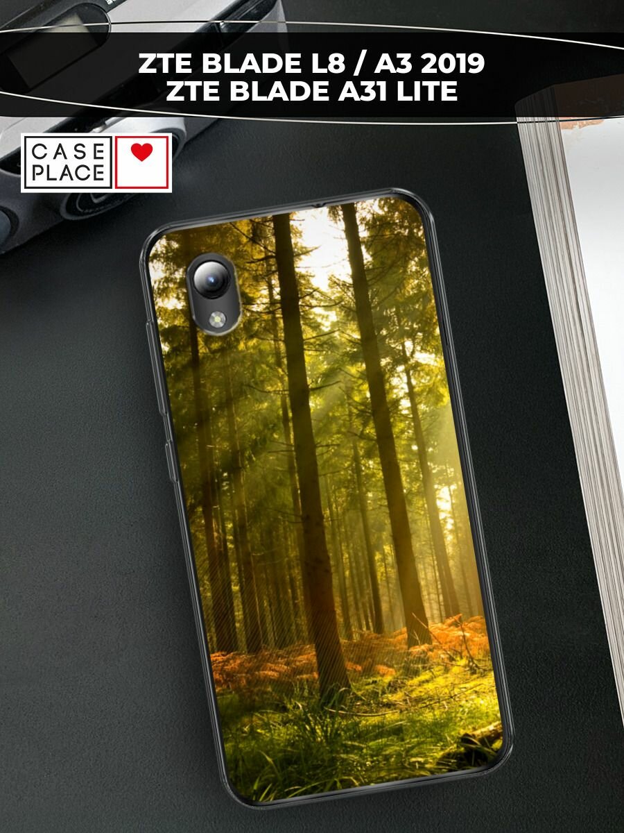 Чехол на ZTE Blade L8/A3 (2019)/A31 lite / ЗТЕ Блэйд L8/A3/A31 Лайт с принтом "Лес 7"
