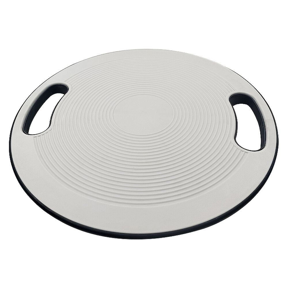 Тренажер для балансировки Wobble Balance Board с ручкой, противоскользящая стабилизирующая доска для тренировок равновесия в домашнем спортзале и аэробных упражнений