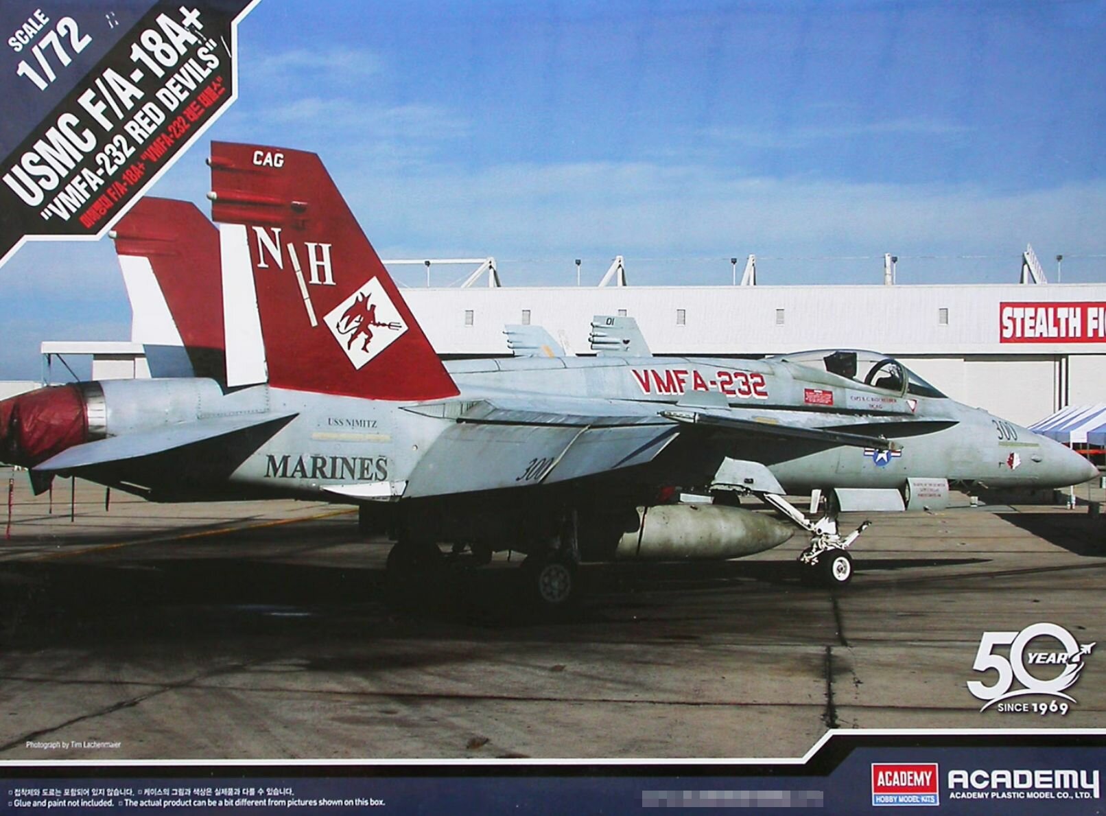Academy 12520 1/72 USMC F/A-18A+ VMFA-232 Red Devils сборная модель самолета